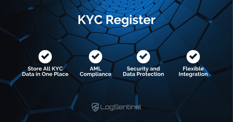 KYC Register: Improve Security of KYC Data | LogSentinel